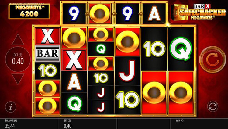 Play Bar-X Safecracker Megaways Slot Game Online on ICE36 Casino